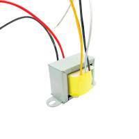 China 12V 300mA AC Power Transformer with Copper Wire Windings and EI Laminated Silicon Steel Core for Low-Voltage Applications for sale