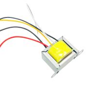 China 12V 300mA AC Power Transformer with Copper Wire Windings and EI Laminated Silicon Steel Core for Low-Voltage Applications for sale