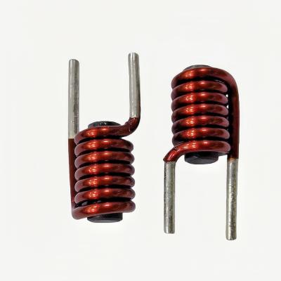 China Magnetic Rod Inductor 2.3*7*20*6.5 T Horizontal Plug-in R Rod Inductor Power Filter Magnetic Rod Coil Choke Coil for sale