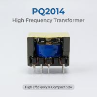 China PQ2014 High Frequency Transformer with Vertical Pin Design for 50kHz – 200kHz Switching Power Applications Using Manganese Zinc Ferrite Core for sale