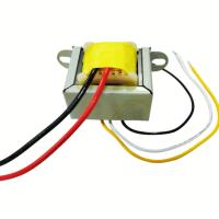 China Customizable EI41 Pure Enameled Copper Low-Frequency Transformer with Class B Thermal Insulation for sale