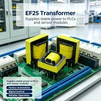 China EF25 Pulse High Frequency Transformer with Thickened Insulated Wire and Ferrite Core for Pure Copper Winding for sale