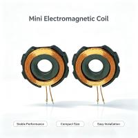 China 24.5 SMD Magnetic Wireless Charging Coil Inductor Flat Ferrite Core Copper Coil for Smart Watch & Wearable Electronics for sale