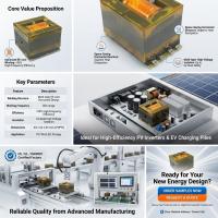China EE Horizontal High Efficiency High Voltage Power Transformer with Compact Layout for New Energy Applications for sale