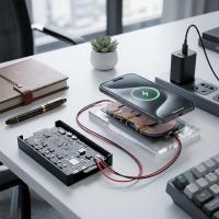 China Customized High Power Qi-Compliant Wireless Charging Transmitter Coil with Litz Wire for sale