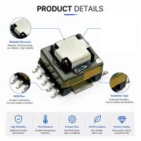 China EE5.0 SMD High Frequency Current Transformer with Ferrite Core and 3+3 Pin for High Frequency Adaptability for sale