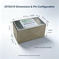 China ZXY DU19 Permalloy Core Signal Isolation Transformer with 1:1+1+1 Multi-Winding and Wide Frequency Response for Audio Equipment for sale