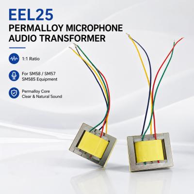 China ZXY EEL25 Permalloy Audio Transformer with 1:4 Ratio for SM58 SM57 SM58S Microphones for sale