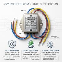 China EMI Filter CW1B-1A-L 6A High EMI Suppression Single Phase AC Power Filter with Plug-and-Play Design for sale