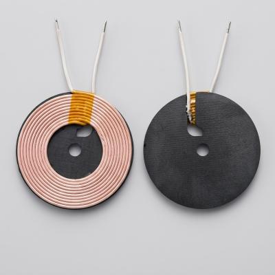 China G45 6.3uH Wireless Charging Coil Inductor with 45mm Diameter for 5W - 10W Power Transfer for sale