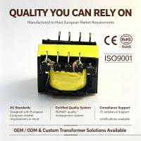 China EE22 50Hz Ferrite Core Toroidal Power Transformer Single Phase for PCB Switching Power Supply for sale