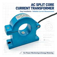 China AC Split Core Current Transformer with Toroidal Magnetic Core for Non-Invasive Power Monitoring for sale