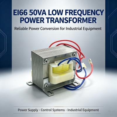 China EI66 50VA Single Phase Low Frequency Power Transformer for Industrial Machinery and Electrical Equipment for sale