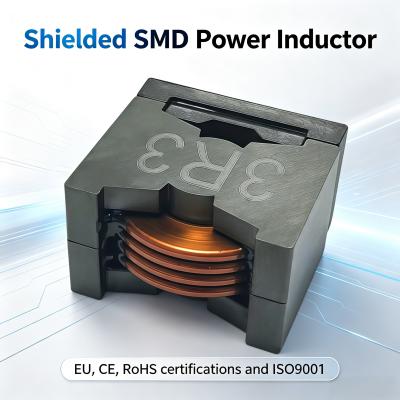 China 3.3uH Shielded SMD Power Inductor with 10A / 14A High Current for DC-DC Converter Power Supply for sale