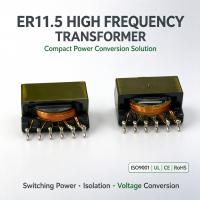 China ZXY ER11.5 Ferrite Core High Frequency Transformer for Power Conversion with Customizable Turns Ratio and Low Leakage Inductance for sale