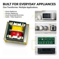 China EI35 220V AC to 10.5V AC 150mA Low Frequency Step Down Isolation Power Transformer for sale