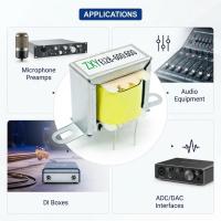 China EI28 Permalloy Audio Isolation Transformer with 600:600 Ohm Impedance and 1:1 Ratio for Professional Audio Equipment for sale