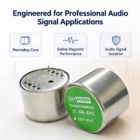 China ZXY3012 Permalloy Core Audio Isolation Transformer with DIP Through-Hole Design for 10Hz to 40kHz Frequency Range for sale