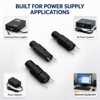 China 1μH 1.5μH Variable Magnetic Rod Power Inductor with Through-Hole Mounting for DC Filtering and Power Supply for sale