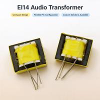 China EI14 600:600 Ohm 1:1 Audio Isolation Transformer with 4-Pin Configuration for Microphone Circuits for sale