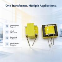 China EI14 600:600 Ohm 1:1 Audio Isolation Transformer with 4-Pin Configuration for Microphone Circuits for sale
