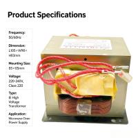 China 700W 800W Single Phase Microwave Oven Transformer High Voltage Power Transformer for PCB Power Supply for sale