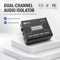 China Dual Channel Passive Audio Ground Loop Isolator 600:600 Noise Eliminator for Studio Live for sale