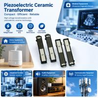 China Zero EMI Piezoelectric Ceramic Transformer with 70kHz Resonant Frequency and Built-in Self-current Limiting for Static Eliminator Repair for sale