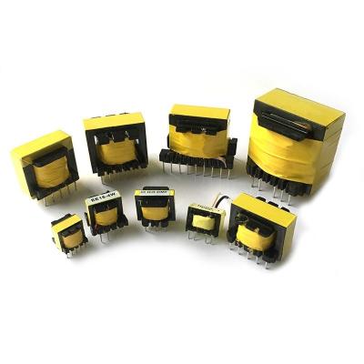 China 220v AC Chopper Transformer EE55 High Frequency 60w Ferrite Core Transformer for sale