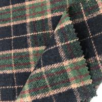 China 280 GSM 100% Polyester Crinkle Grid Woven Fabric for Dress Garment Textile Manufacturing for sale