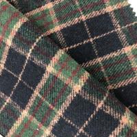 China 280 GSM 100% Polyester Crinkle Grid Woven Fabric for Dress Garment Textile Manufacturing for sale
