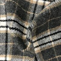 China 280gsm Polyester Crepe Cey Woven Fabric with Crinkle Grid Dot Pattern and Quick-Dry Properties for Dresses for sale