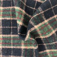 China 280 GSM 100% Polyester Crepe Cey Woven Jacquard Fabric with Crinkle Grid Pattern for Dress Manufacturing for sale