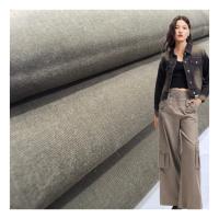 China 220GSM TENCEL-Cotton Workwear Fabric - 65/35 Blend Organic Textured Washed Finish for Industrial Clothing for sale
