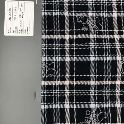 China 88% Polyester 10% Rayon 2% Spandex Fabric - 250 GSM 55/56 Inch Width for Underwear and Outdoor Jackets for sale