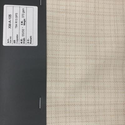 China 370 GSM 84% Polyester 13% Rayon 3% Spandex Eco-Friendly Printed Organza Fabric 55/56