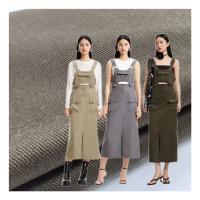 China 270 GSM Tencel Cotton Woven Fabric for Trench Coats and Tailored Dresses - 45% Tencel 54% Cotton Blend for sale
