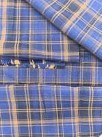 China 190 GSM Checkered Color-Spun Fabric T70R28SP2 for Fashion Shirts and Suits for sale