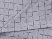 China 200 GSM Embroidered Plaid Suit Fabric T64R34SP2 for Fashion Blazers and Tailored Garments for sale