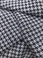 China 345GSM Houndstooth Fancy Yarn Woven Fabric A30T65SP5 for Premium Suit Tailoring 100-3000m MOQ for sale