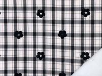 China 114GSM Eco Checkered Woven Fabric T81R7SP12 for Tailored Suits and Dresses - Hypoallergenic Material for sale
