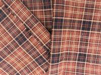 China 190 GSM Checkered Woven Fabric T70R28SP2 - 70% Terylene 28% Rayon 2% Spandex Textile Material for Dresses and Coats for sale