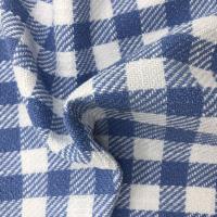 China Custom Printed Organza Fabric 54% Polyester 36% Cotton 10% Rayon Blend 300 GSM 55/56