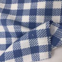 China Custom Printed Organza Fabric 54% Polyester 36% Cotton 10% Rayon Blend 300 GSM 55/56