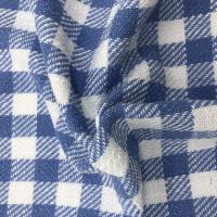 China Custom Printed Organza Fabric 54% Polyester 36% Cotton 10% Rayon Blend 300 GSM 55/56