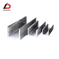 China Mild Profiles Gi Galvanized En S235jr S275jr S355jr A36 Ss400 Purlin Structural C U Low Carbon Steel Channel for sale