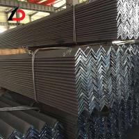 China Top Quantity Metal Galvanized Steel Customized Slotted Angle Bar for Garage Door Mild Steel Angle Building Material Price for sale