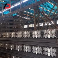 China Top Quantity Metal Galvanized Steel Customized Slotted Angle Bar for Garage Door Mild Steel Angle Building Material Price for sale