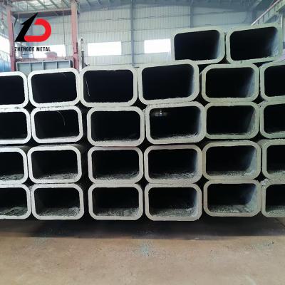 China A36 1020 Ss400 20*20 25*25 30*30 100*100 200*200 20*40 30*40 Black Carbon Steel Seamless Rectangular/Square Pipe/Tube for Building Material for sale