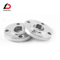 China 304 316l Sanitary Stainless Steel Flange Forged Threaded Pipe Fittings for sale